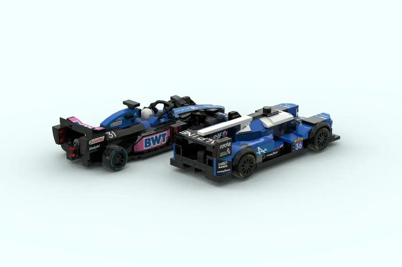 Alpine. Bientôt une F1 et un prototype d’endurance en Lego