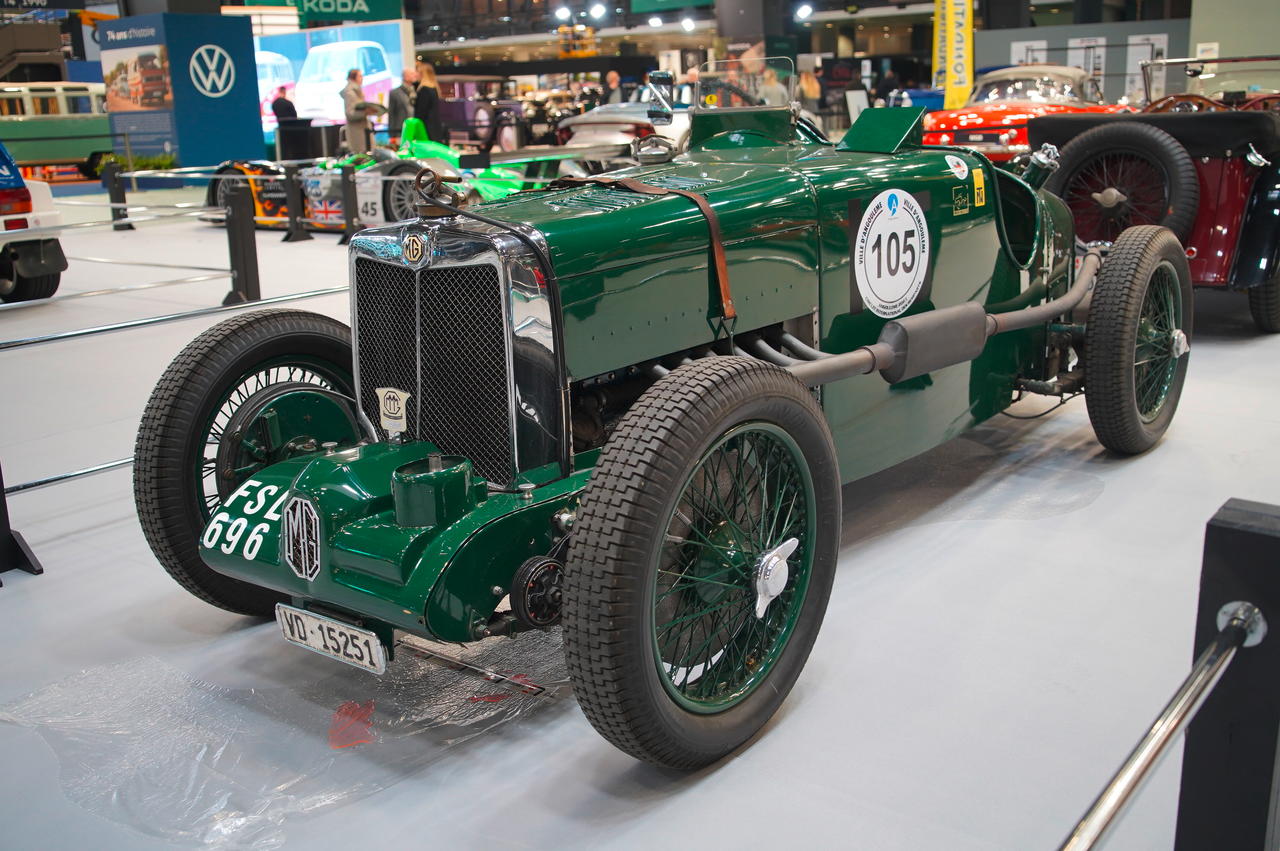 Photo 11 - MG K3 (1933-1934). - Rétromobile 2024. MG à l’honneur pour ...