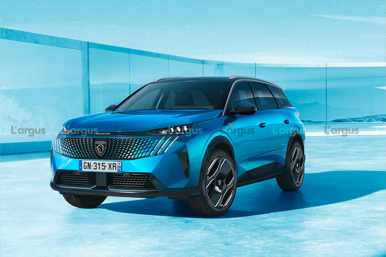 Photo 2 - Le prochain 5008 reprendra le style du nouveau 3008 ...