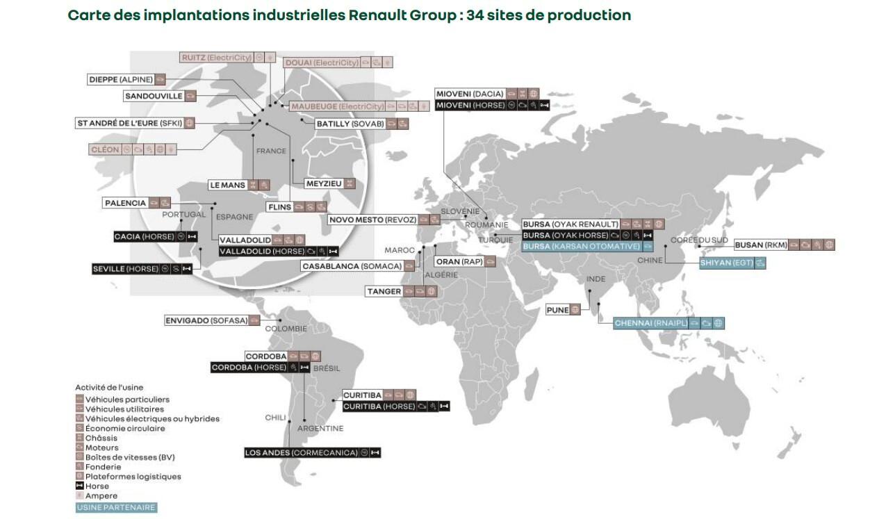 Photo 2 - Usine voiture production automobile Renault - Le groupe ...