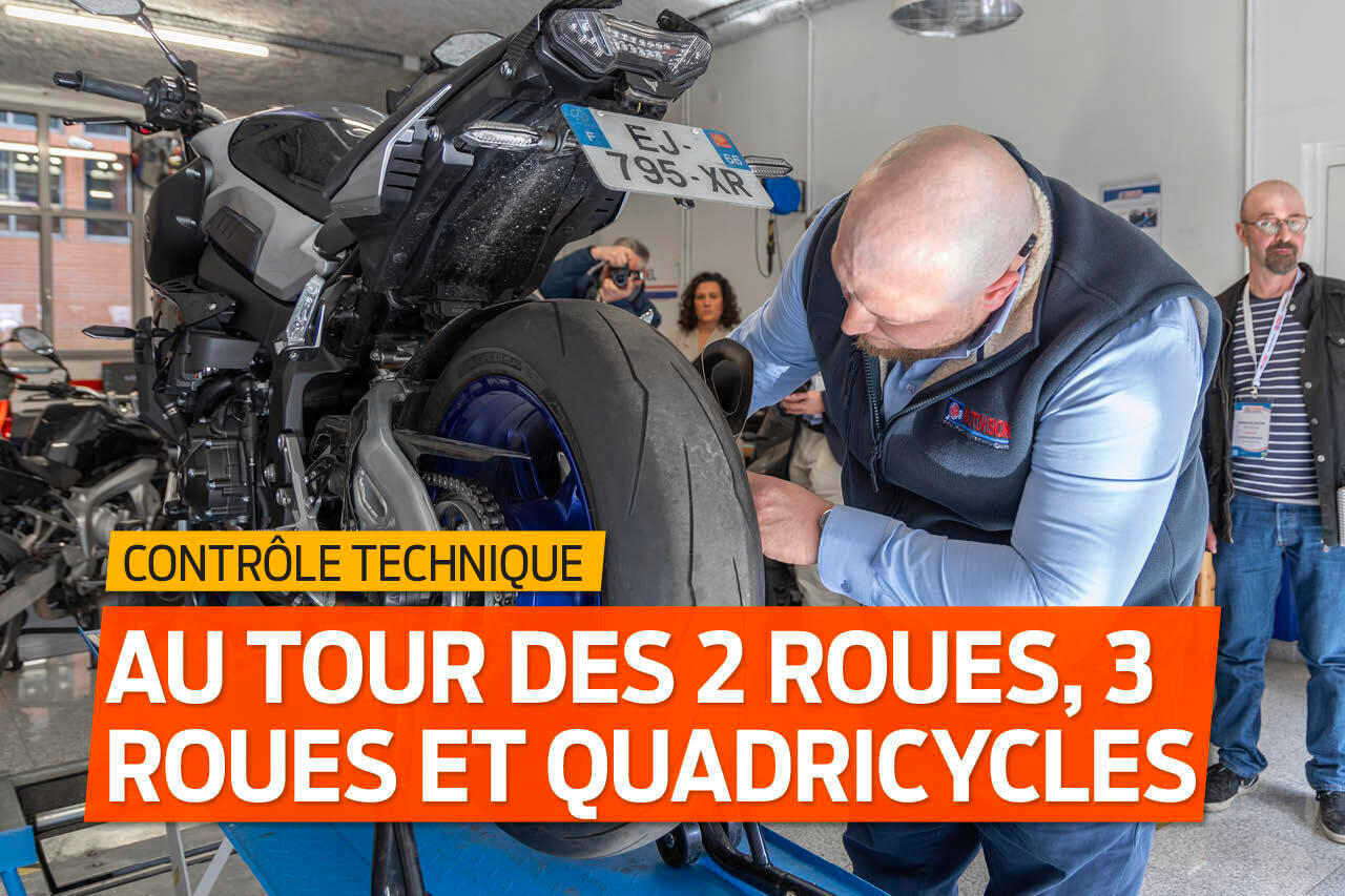 Photo 1 - contrôle technique 2-roues - Tout savoir sur le contrôle ...