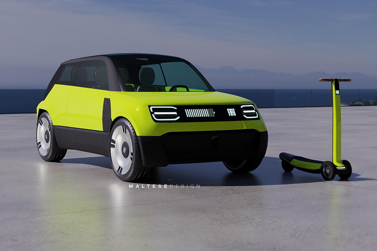 Photo 2 - Ce concept Fiat Panda To.Go s'inspire du concept Centoventi ...