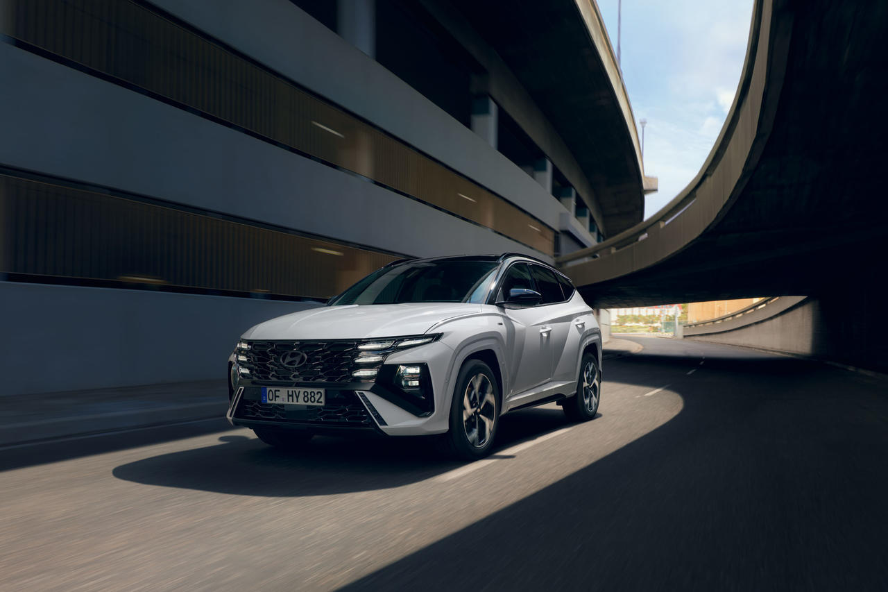 Hyundai Tucson (2024). Images officielles du SUV coréen restylé en ...