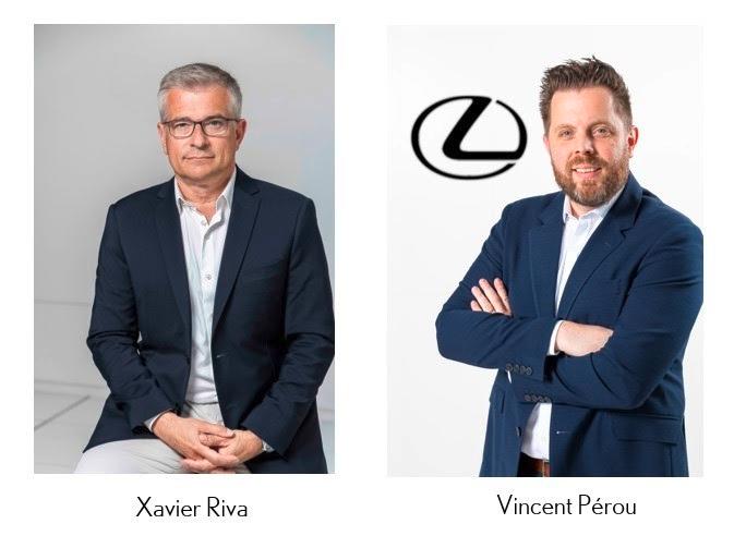 Photo 1 - Toyota réseau Lexus Vincent Pérou Xavier Riva - Vincent Pérou à la tête de Lexus ...