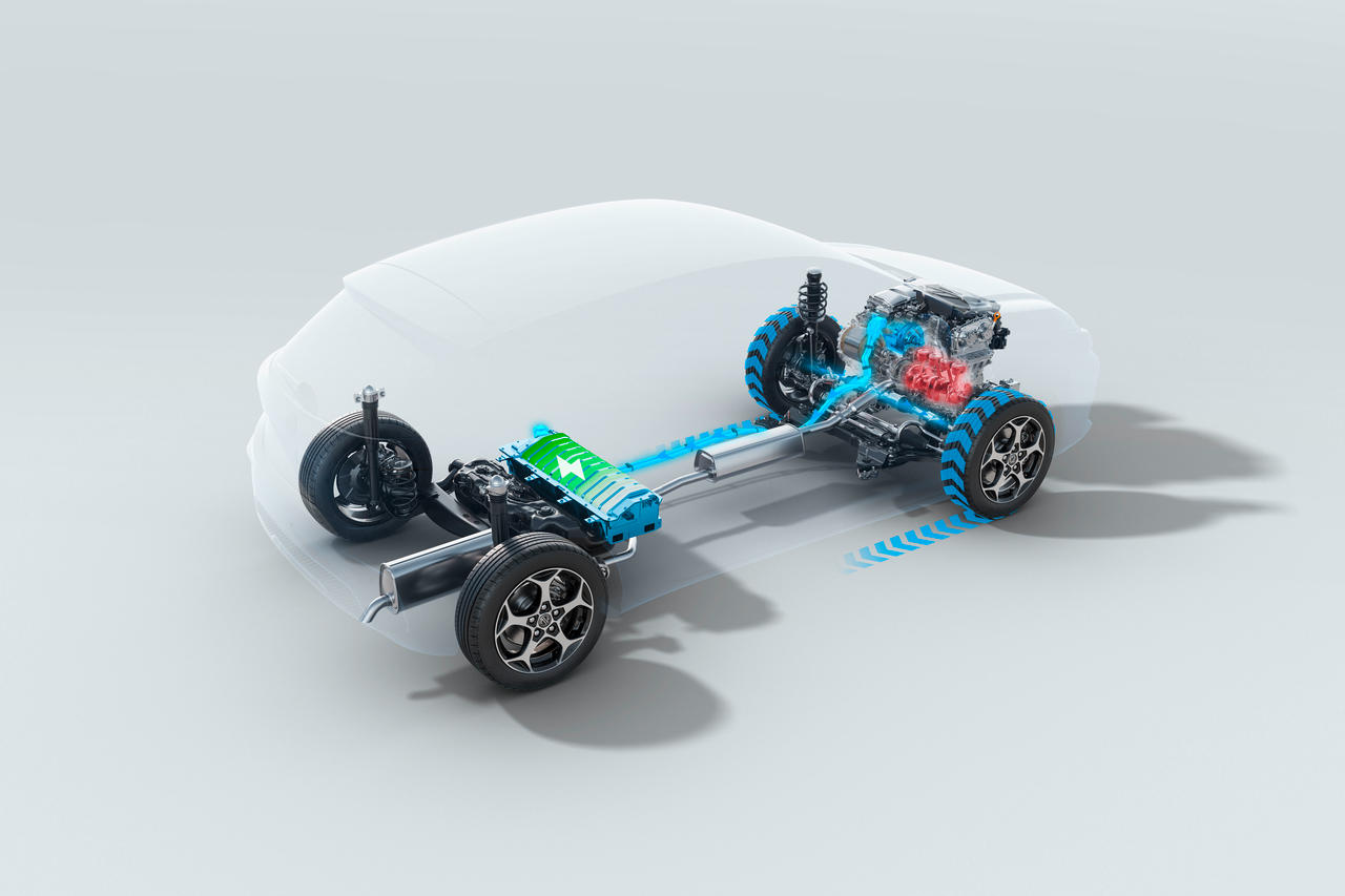 Photo 22 - MG3 hybride architecture - MG3 Hybrid+, une rivale à la ...