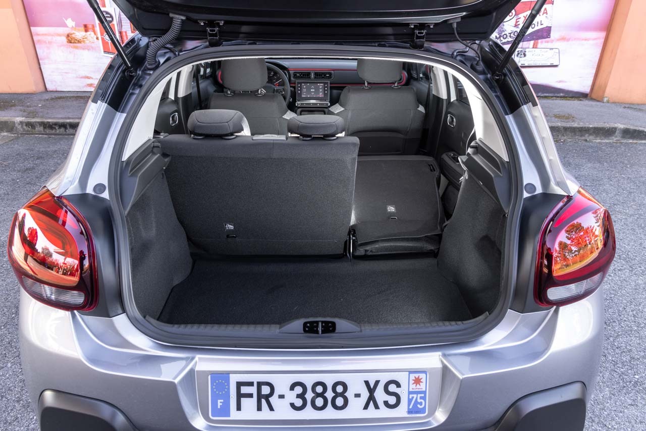 Photo 34 - Le coffre de la Citroën C3 de 3e génération offrait une ...