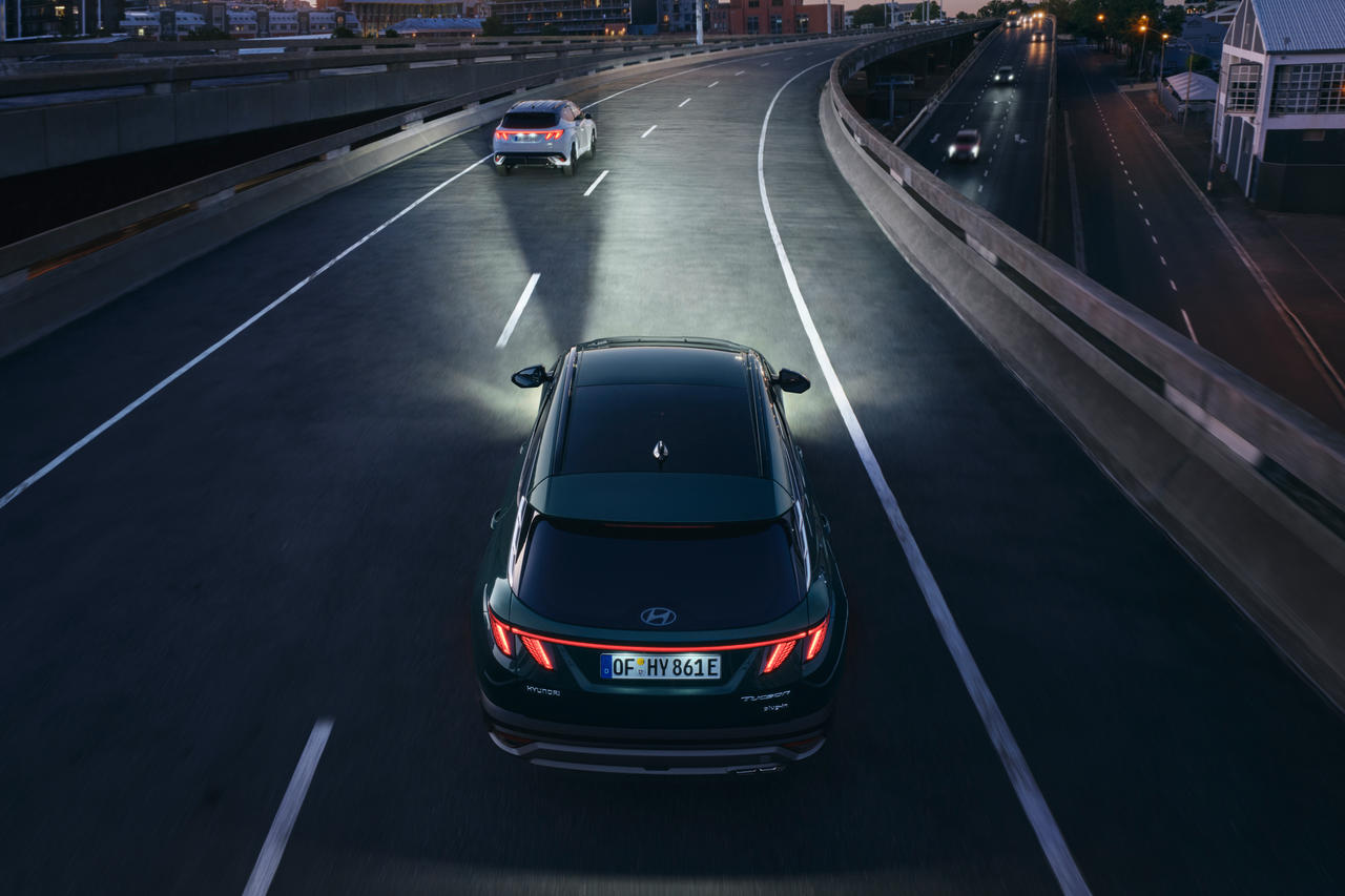 Photo 6 - Hyundai Tucson 2024 éclairage Matrix LED - Hyundai Tucson ...