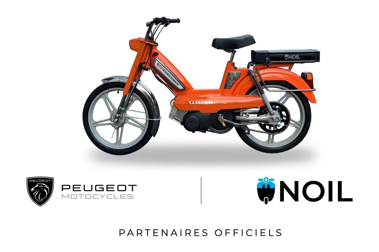 Photo 2 - Les mobylettes électrifiées par Noil sont disponibles dans le ...