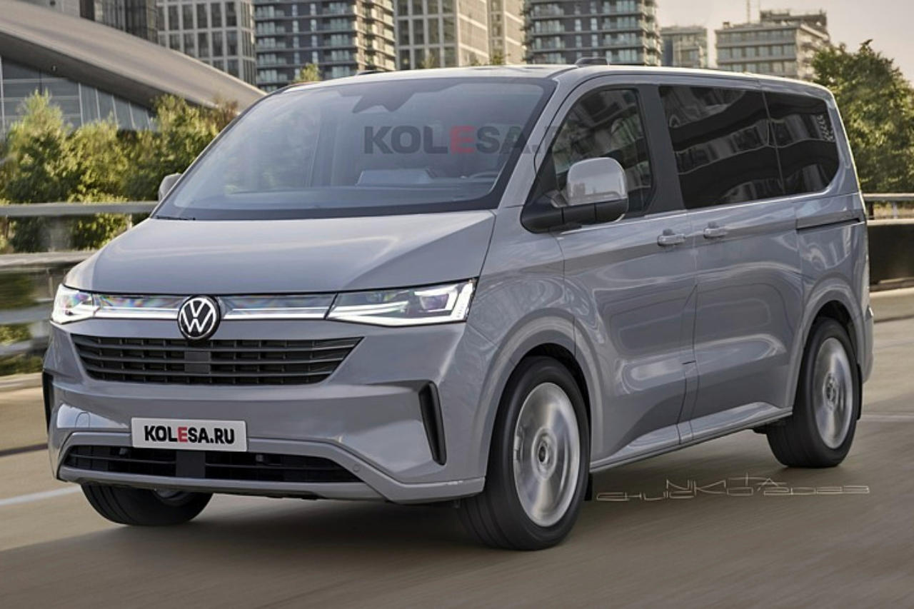 Volkswagen Transporter T7 (2024). La 7e génération du fourgon arrive en ...