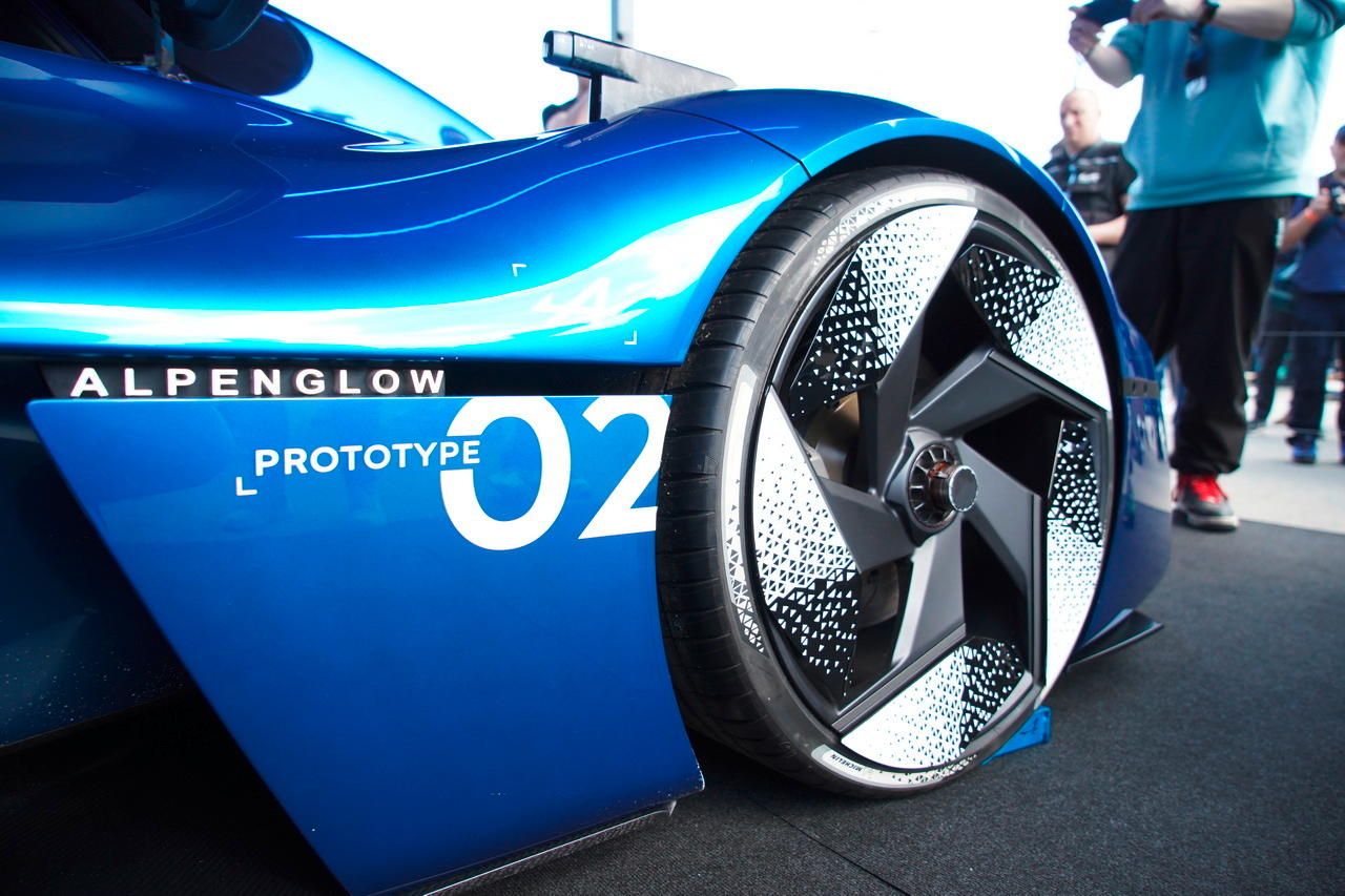 Diaporama et photos - Le prototype Alpine Alpenglow à hydrogène en ...