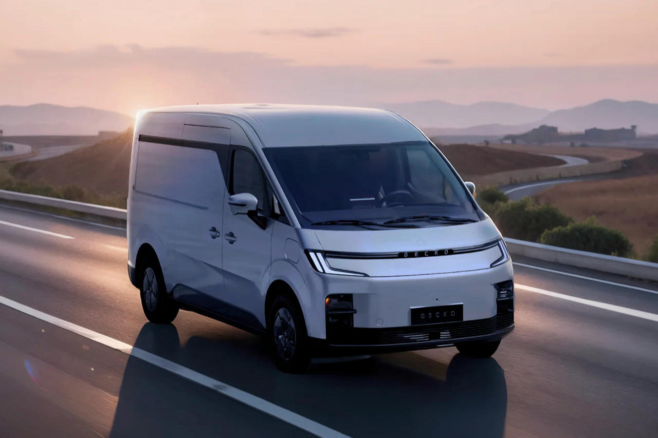 Gecko MagicWay (2025). Le rival chinois du Renault Master E-tech arrive ...
