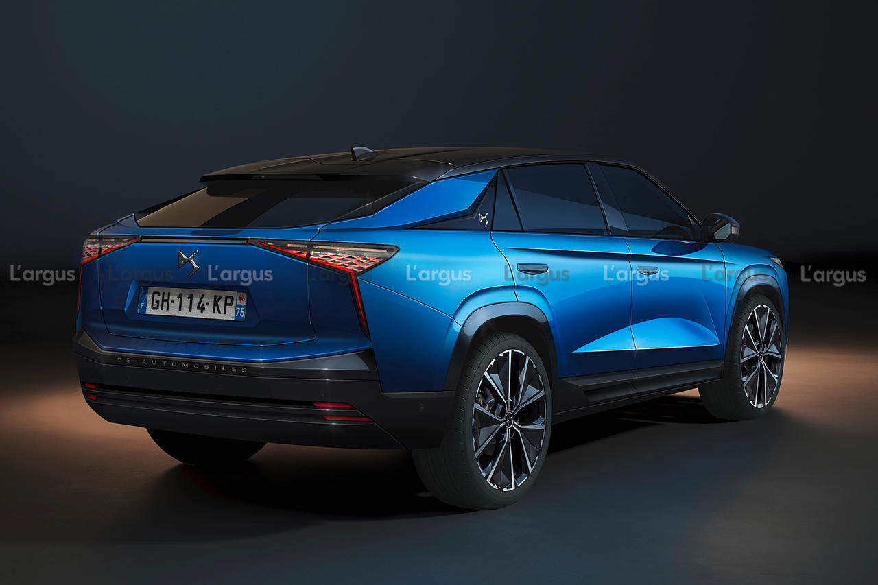 DS N°8 (2025). Un avant-goût du grand crossover électrique qui ...
