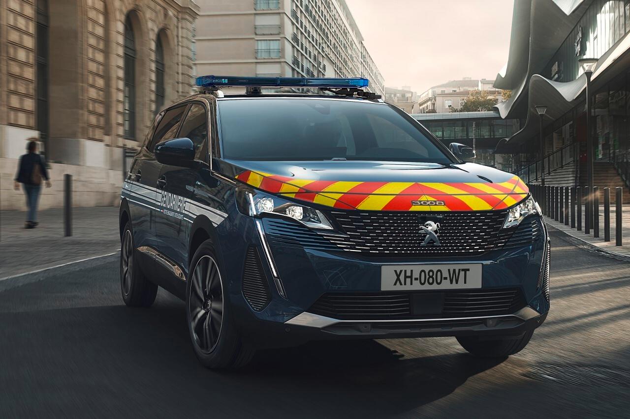 Voici le nouveau Peugeot 5008 équipé pour la police et la gendarmerie nationales