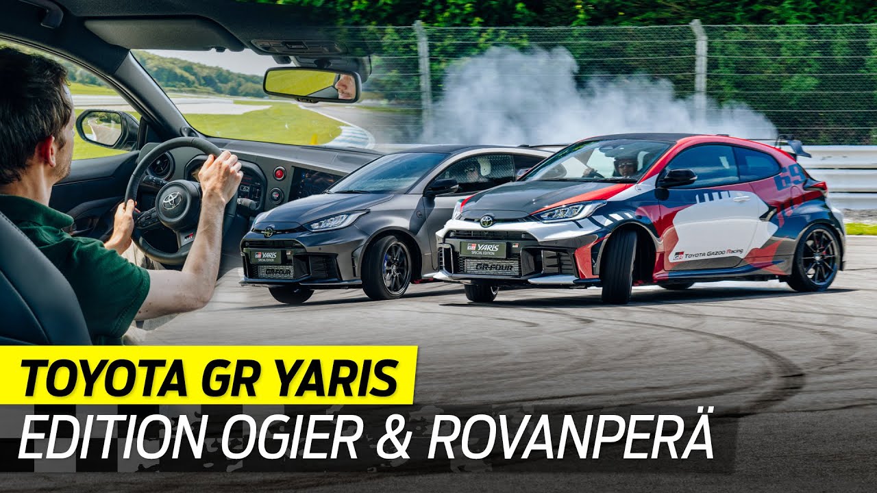 Vidéo : Les Toyota GR Yaris édition Ogier & Rovanpera sur circuit