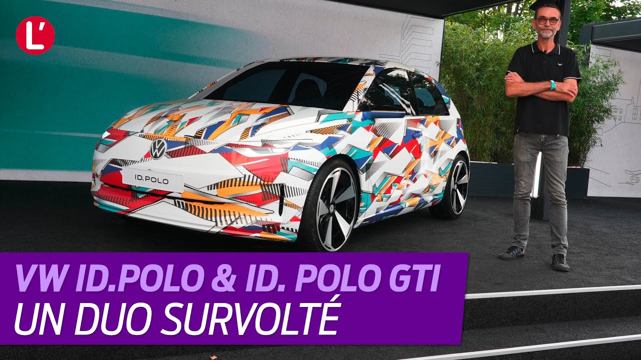 Vidéo : Volkswagen ID.POLO et ID.Polo GTI (2026) : le duo de citadine passe au 100 % électrique