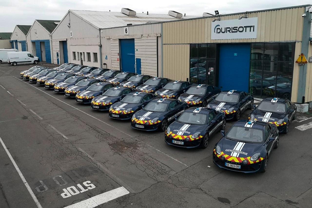Alpine A110 Gendarmerie. Des versions GTS de 300 ch arrivent pour la BRI