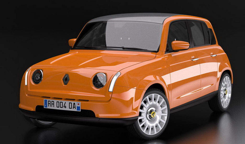 La Renault 4L revisitée par des designers