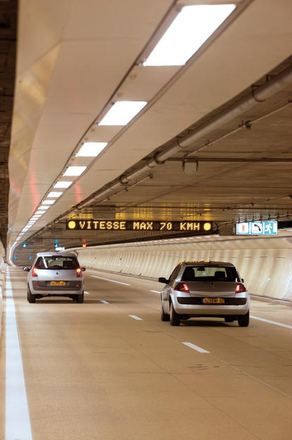 Le tunnel de l'A86 bientôt avec des motos, mais sans voitures
