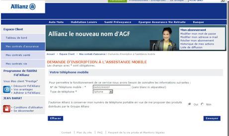 Diaporama et photos - Allianz lance "Mon assistance mobile" avec ...