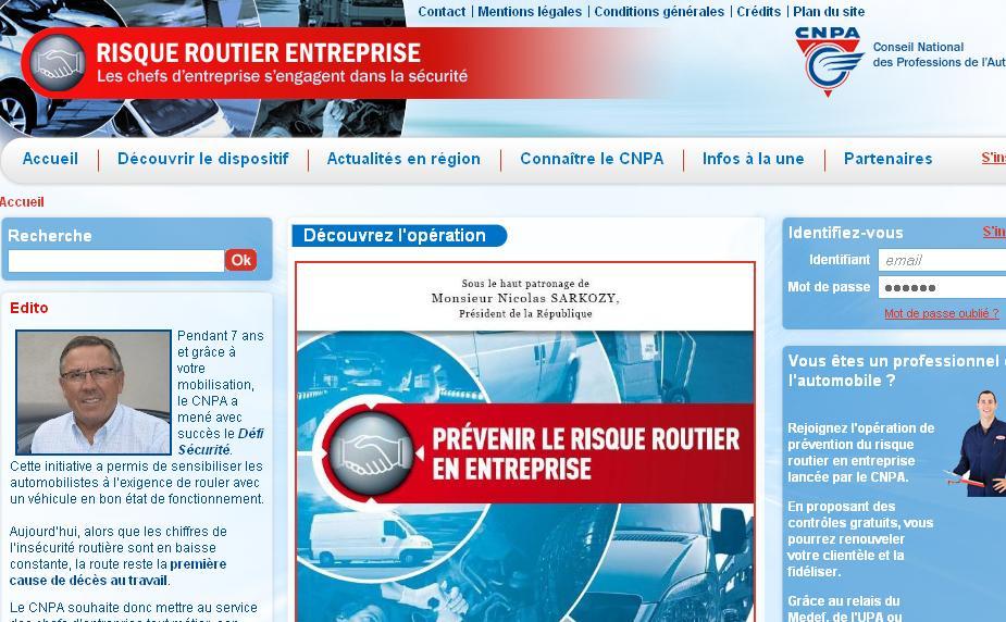 Photo 3 - Le CNPA s'engage pour prévenir le risque routier en entreprise