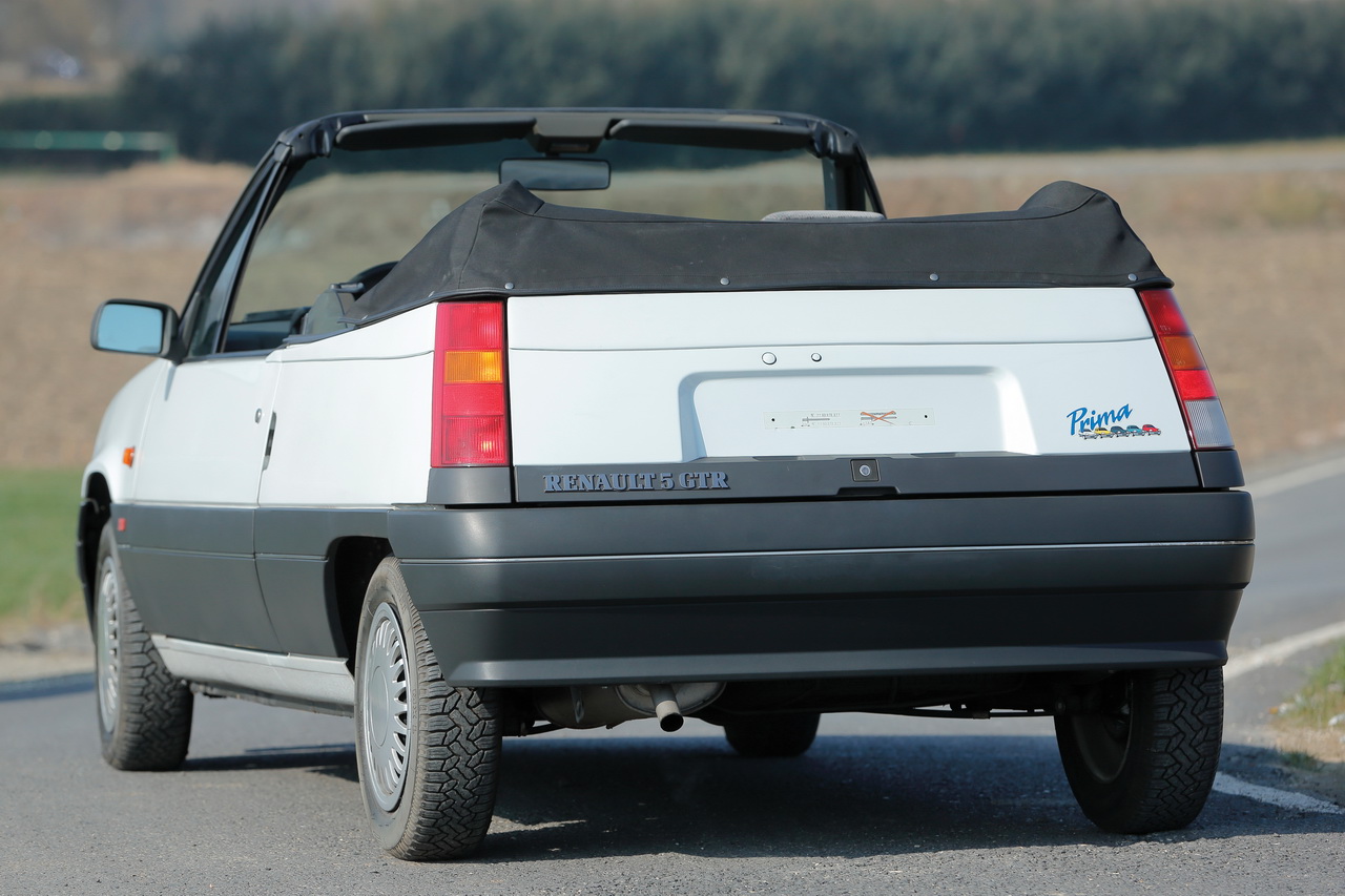 Photo 3 - Renault 5 Supercinq cabriolet EBS - Renault 5 cabriolet : une rare version aux enchères