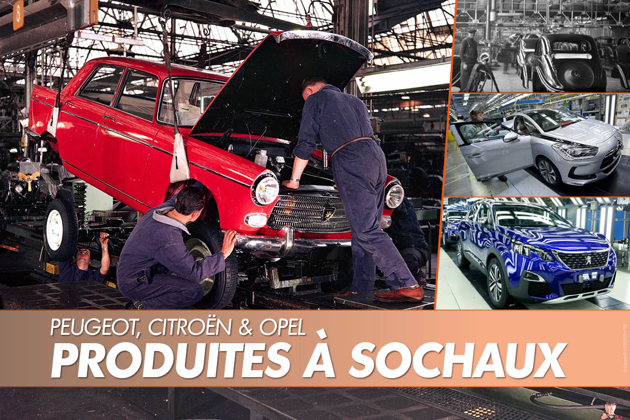 Peugeot. Tous les modèles produits à Sochaux depuis 1921