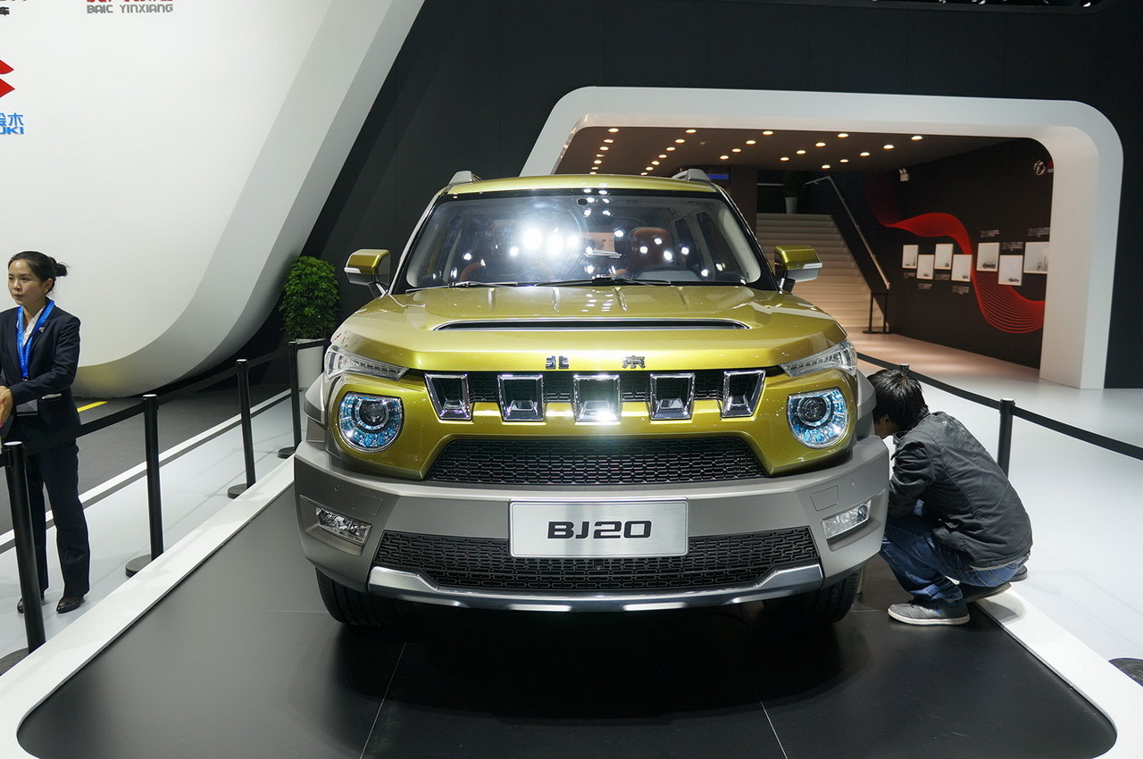 Photo 2 - Face avant Beijing BJ20 - Beijing BJ20, la Jeep Cherokee chinoise