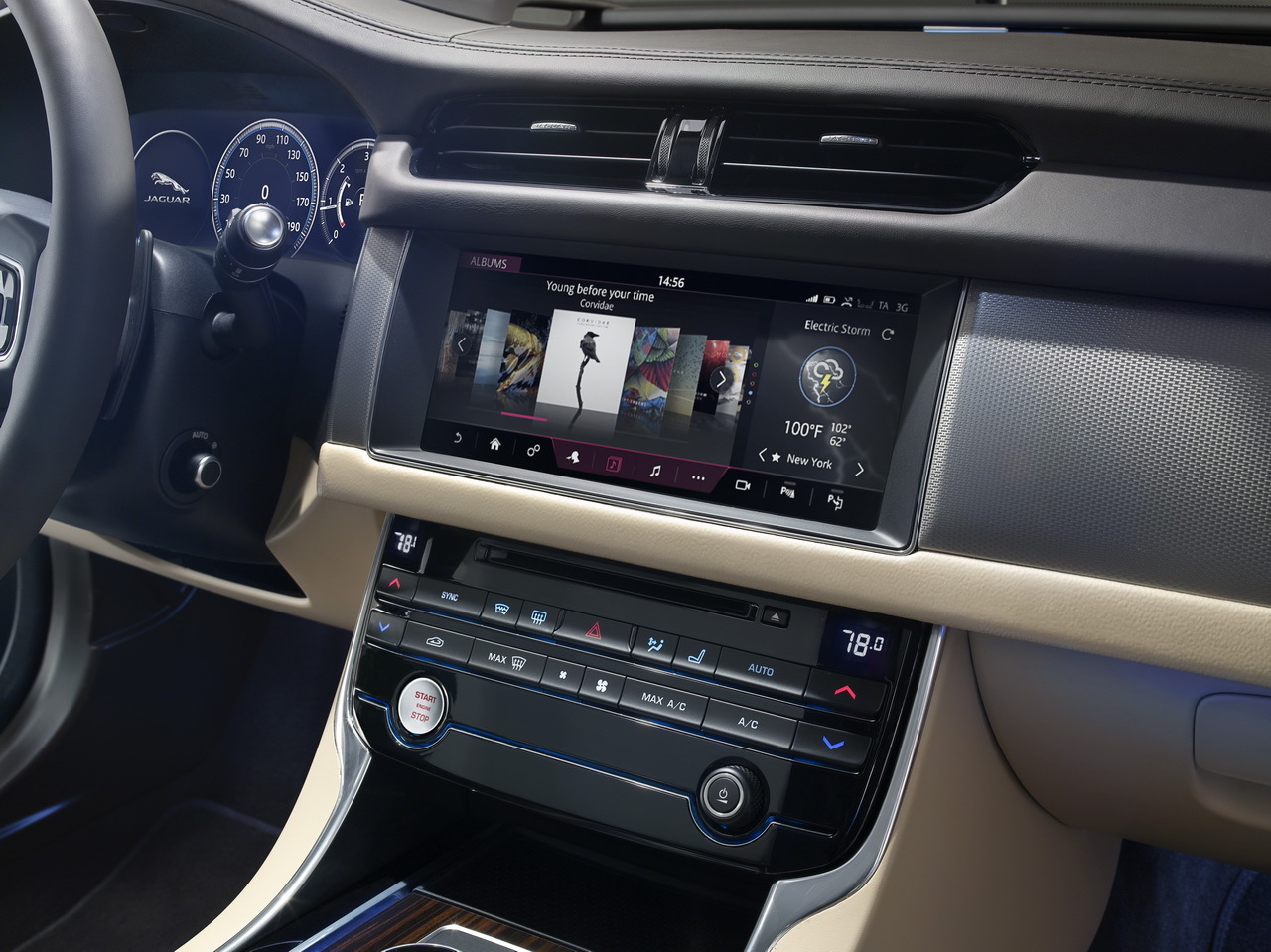 Photo 2 - système multimédia jaguar xf 2015 - Jaguar XF Première ...