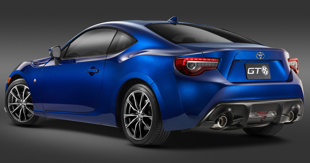 Photo 2 - toyota gt86 bleu arrière 2016 - Toyota GT86 : léger restylage ...