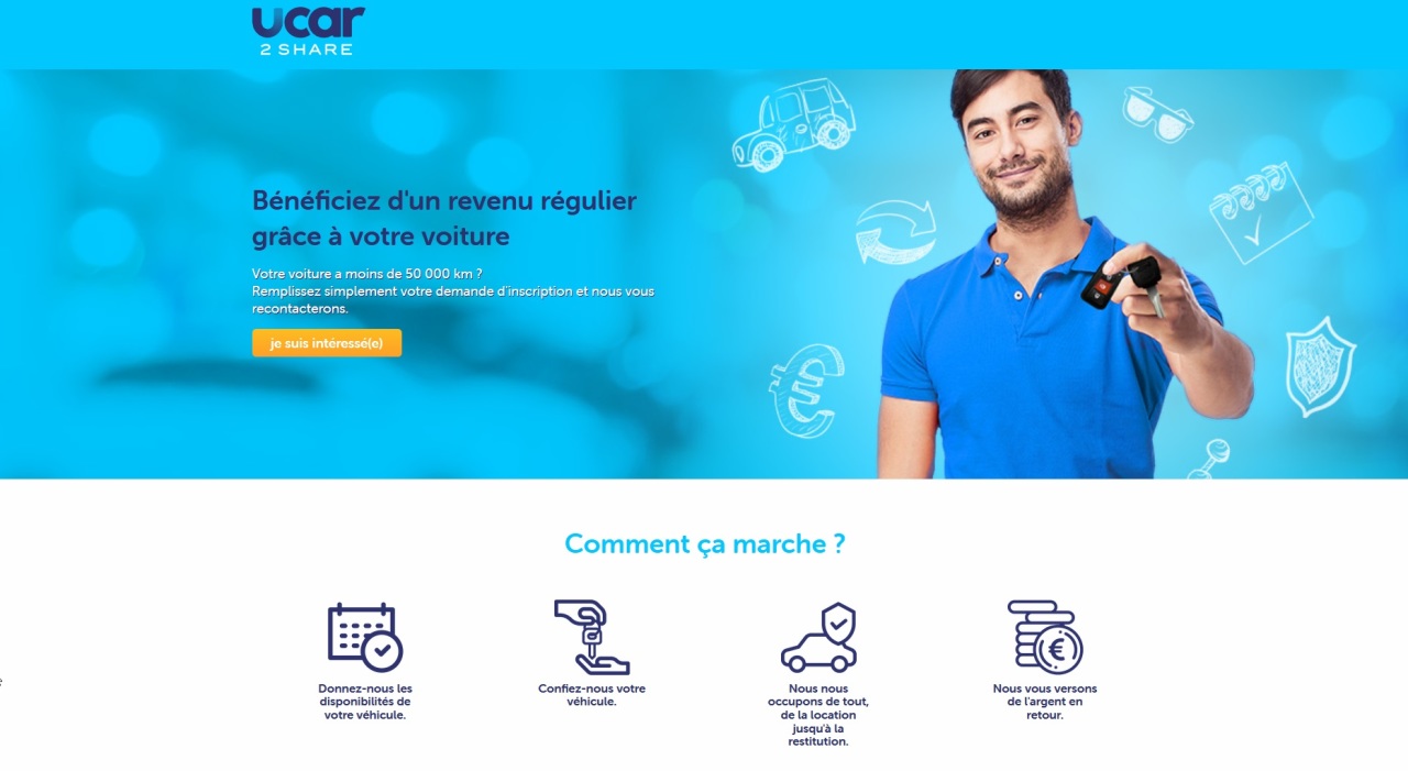 Ucar va lancer l'offre d'autopartage Ucar2Share pour les particuliers