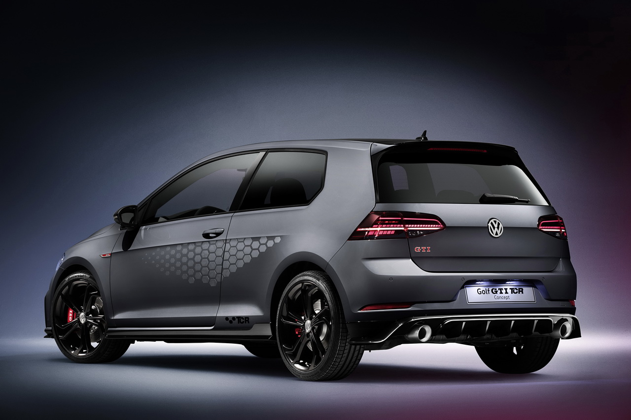 Volkswagen Golf GTI TCR concept 2018 : une Golf échappée d'un circuit