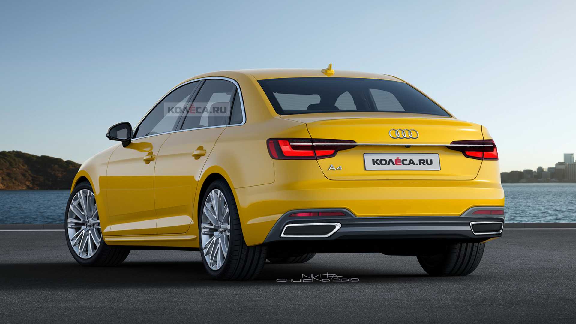 Photo 2 - audi a4 restylée 2019 par kolosa.ru - Audi A4 restylée et RS4 ...
