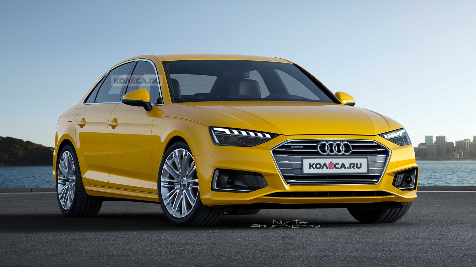 Photo 1 - audi a4 restylée 2019 par kolosa.ru - Audi A4 restylée et RS4 ...