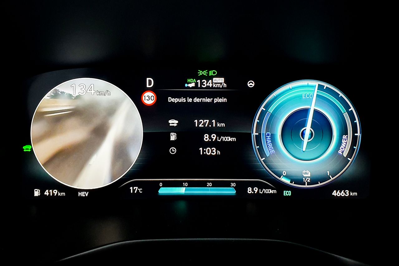 Photo 10 - Radar d'angle mort du Santa Fe - Essai Hyundai Santa Fe ...