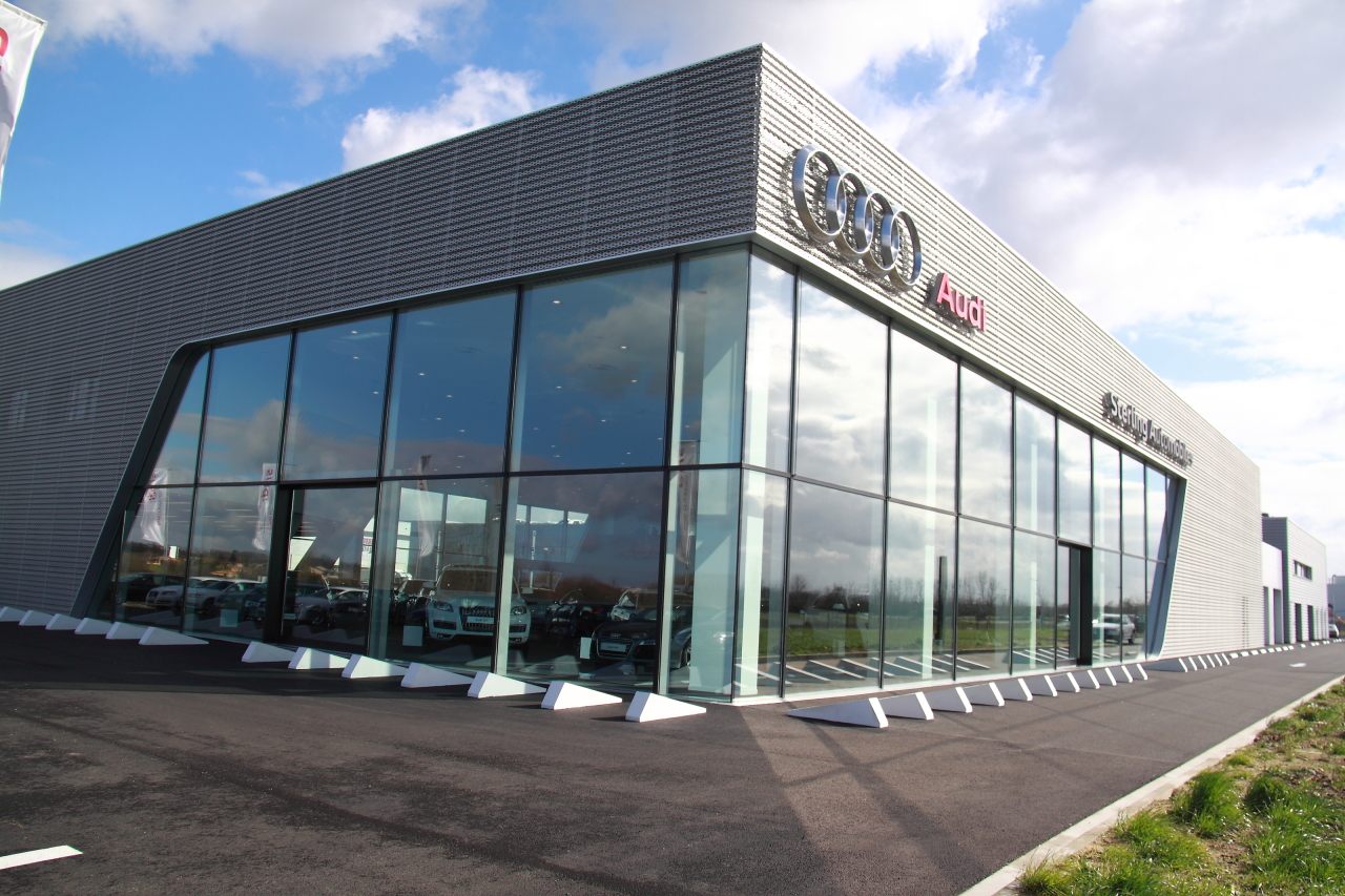 Diaporama et photos - De Boussac ouvre un des plus grands Terminal Audi ...