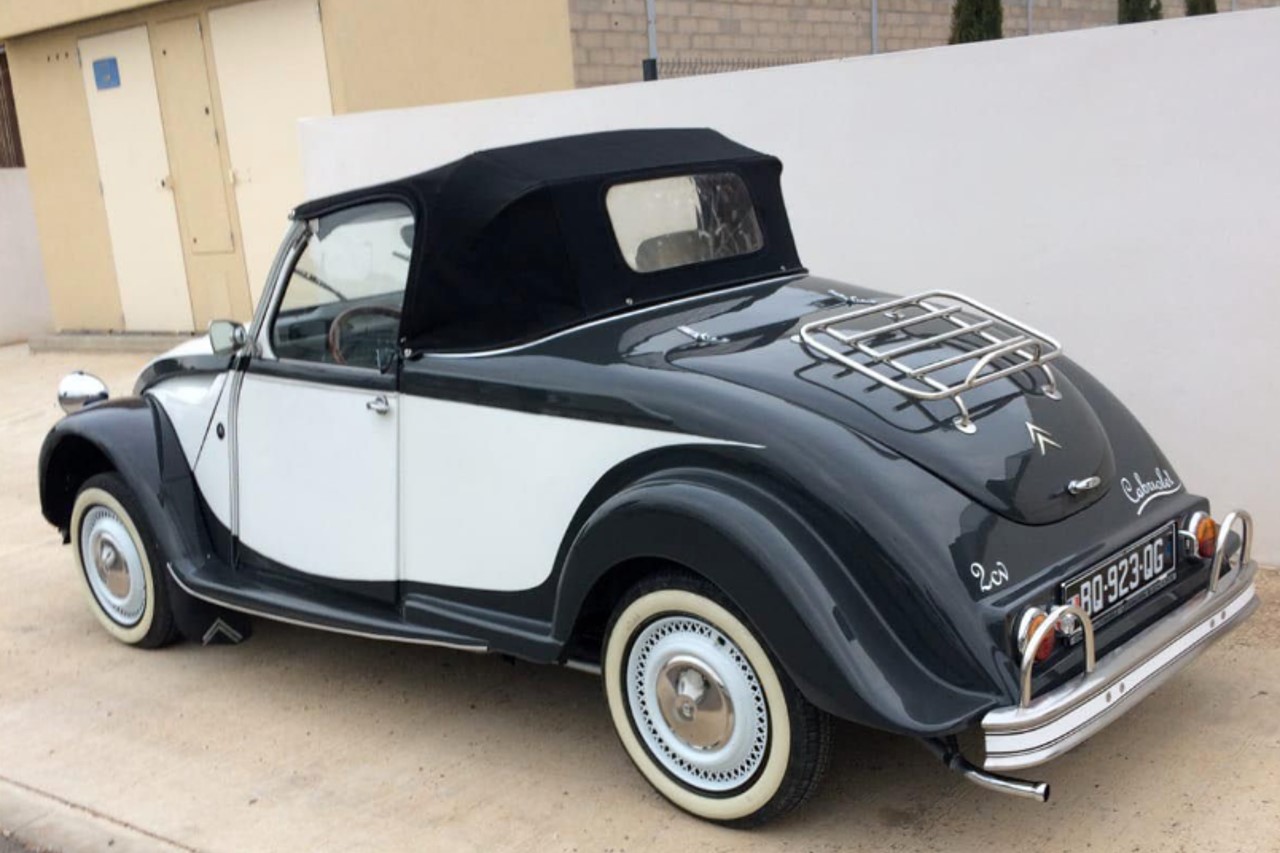 Citroën 2CV (1986). Un rare cabriolet Hoffmann vendu 15 000 € - Photo ...