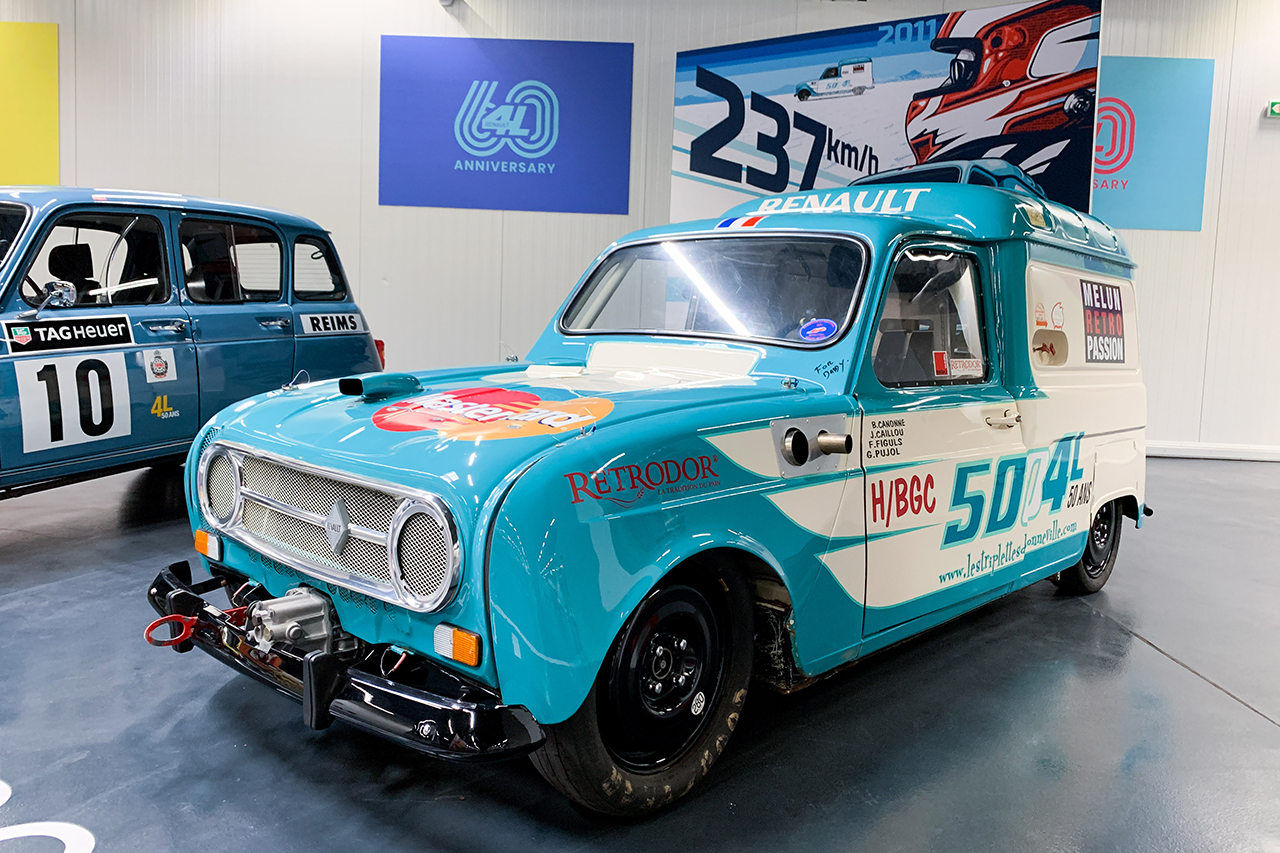 Renault 4 « Saline 4 fun ». La 4L la plus rapide du monde