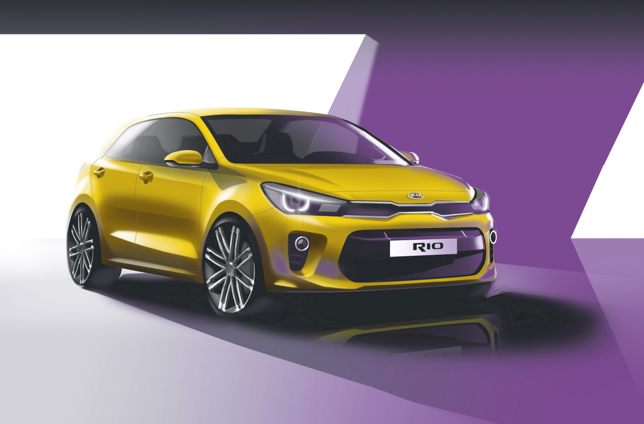 Photo 6 - Kia Rio 2017 vue avant - Kia Rio SUV (2017) : premiers ...