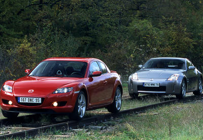 Diaporama et photos - MAZDA RX-8 - NISSAN 350Z : le retour du coupé ...