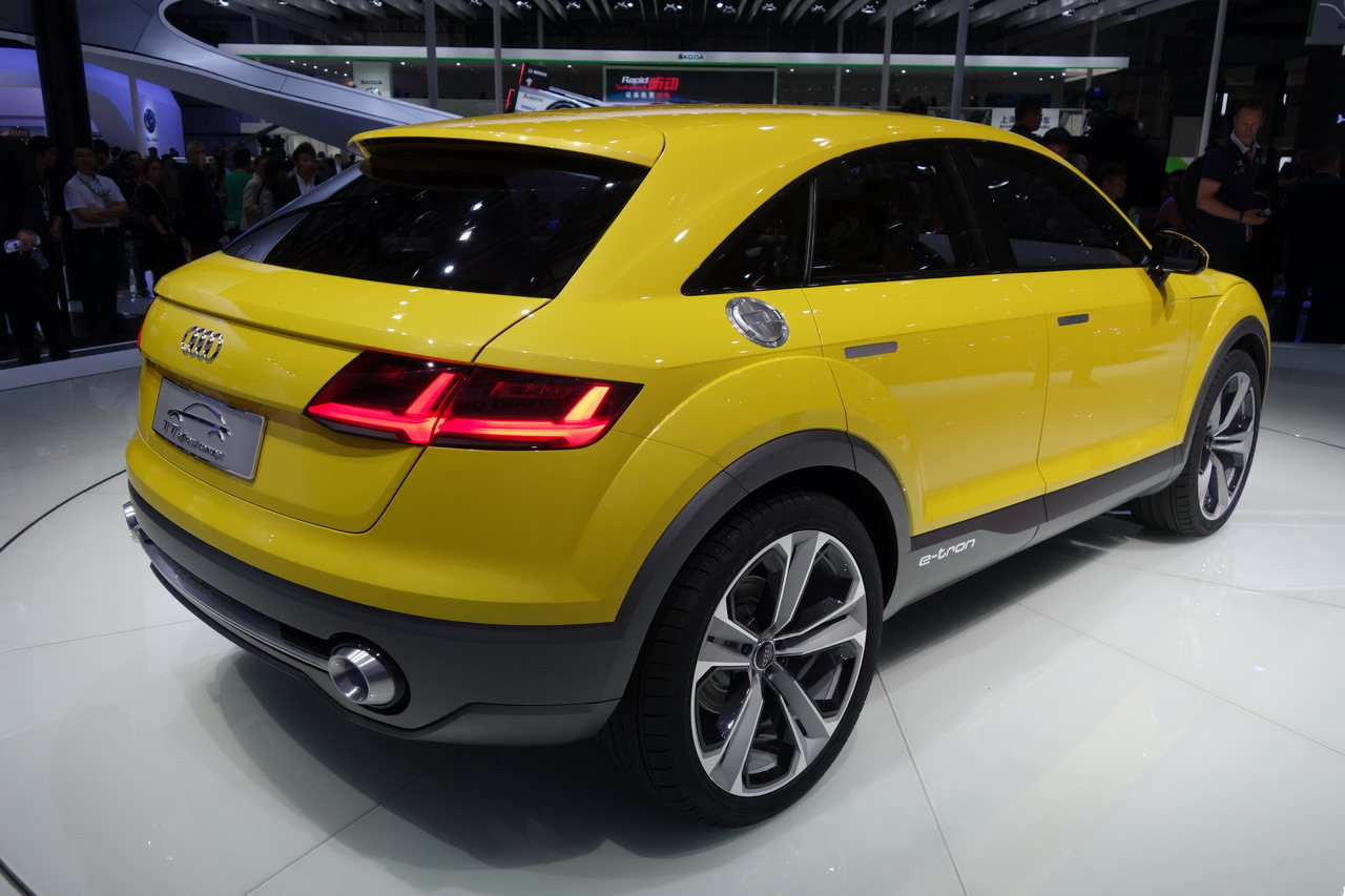 Audi TT offroad concept : une version familiale et baroudeuse du TT à ...