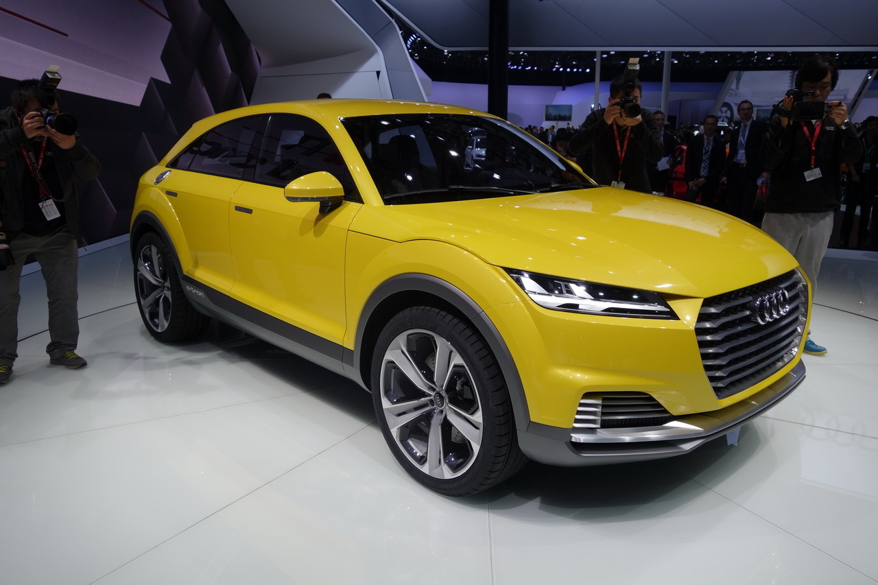 Audi TT offroad concept : une version familiale et baroudeuse du TT à ...