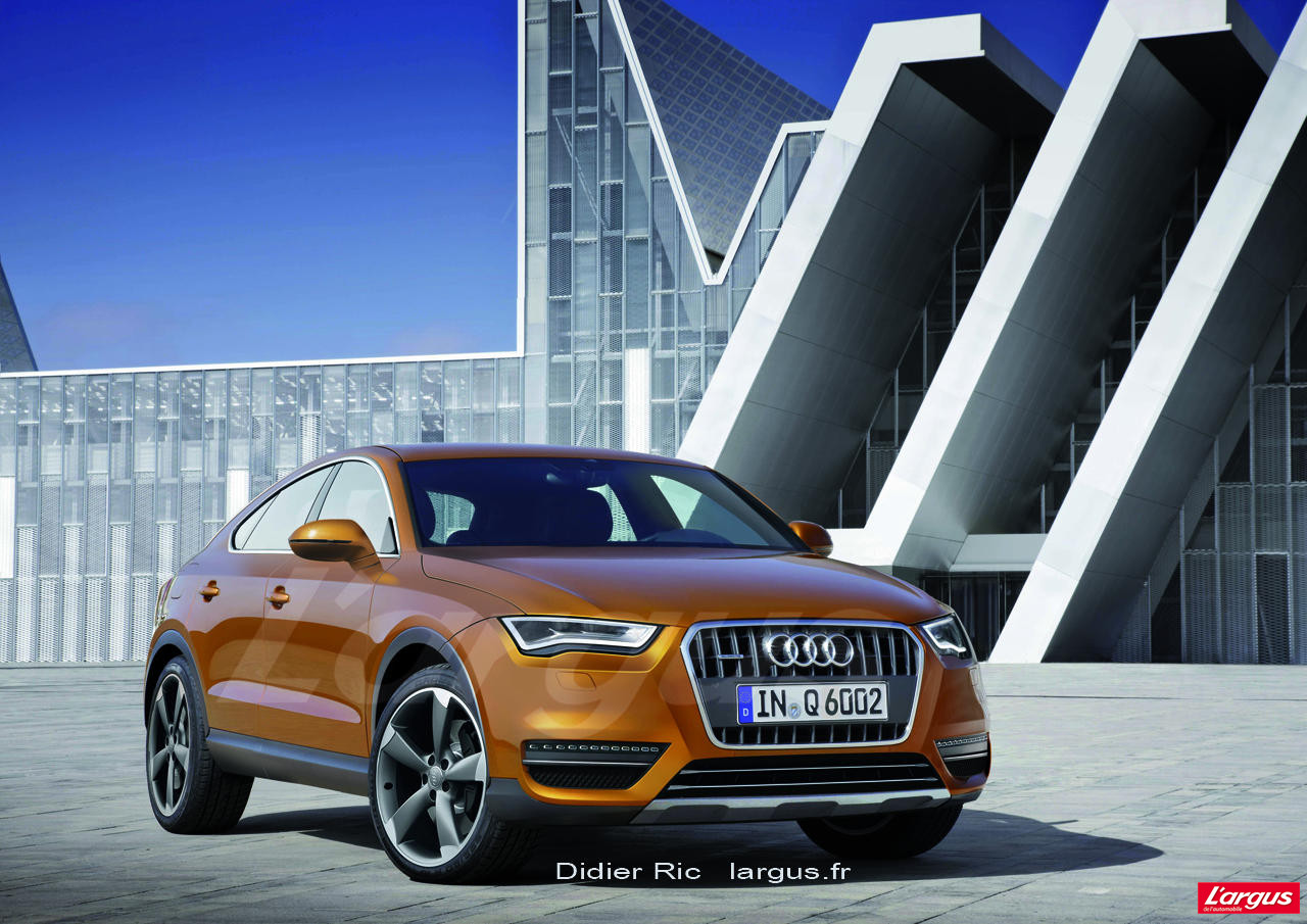 Diaporama et photos - Audi Q6 Sportback : L'anti BMW X6 | L'Argus