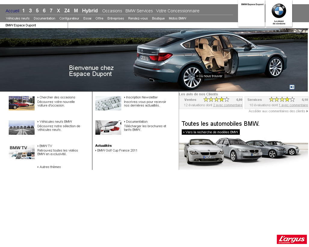 Les clients BMW et Mini notent leur concessionnaire