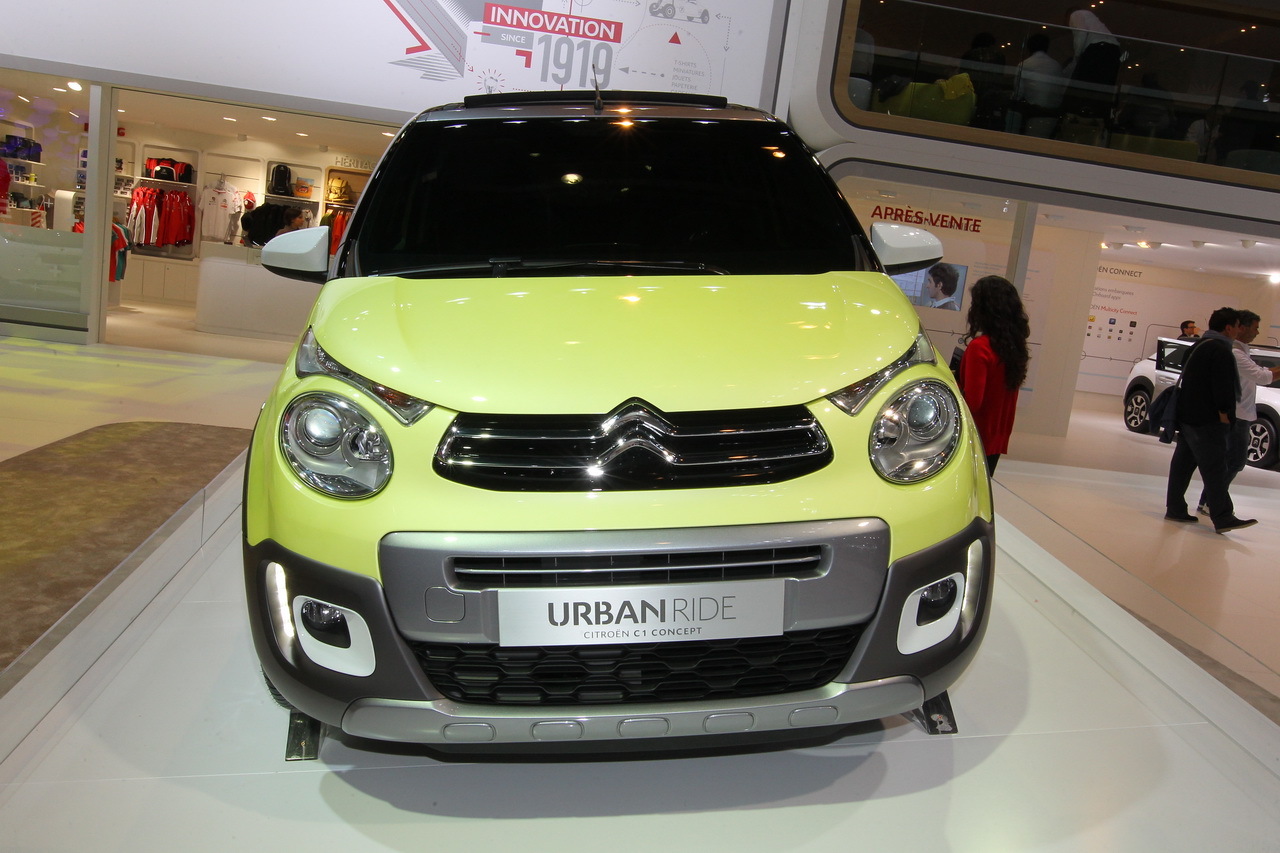 La Citroën C1 Urban Ride Concept dévoilée au Mondial de l'automobile ...