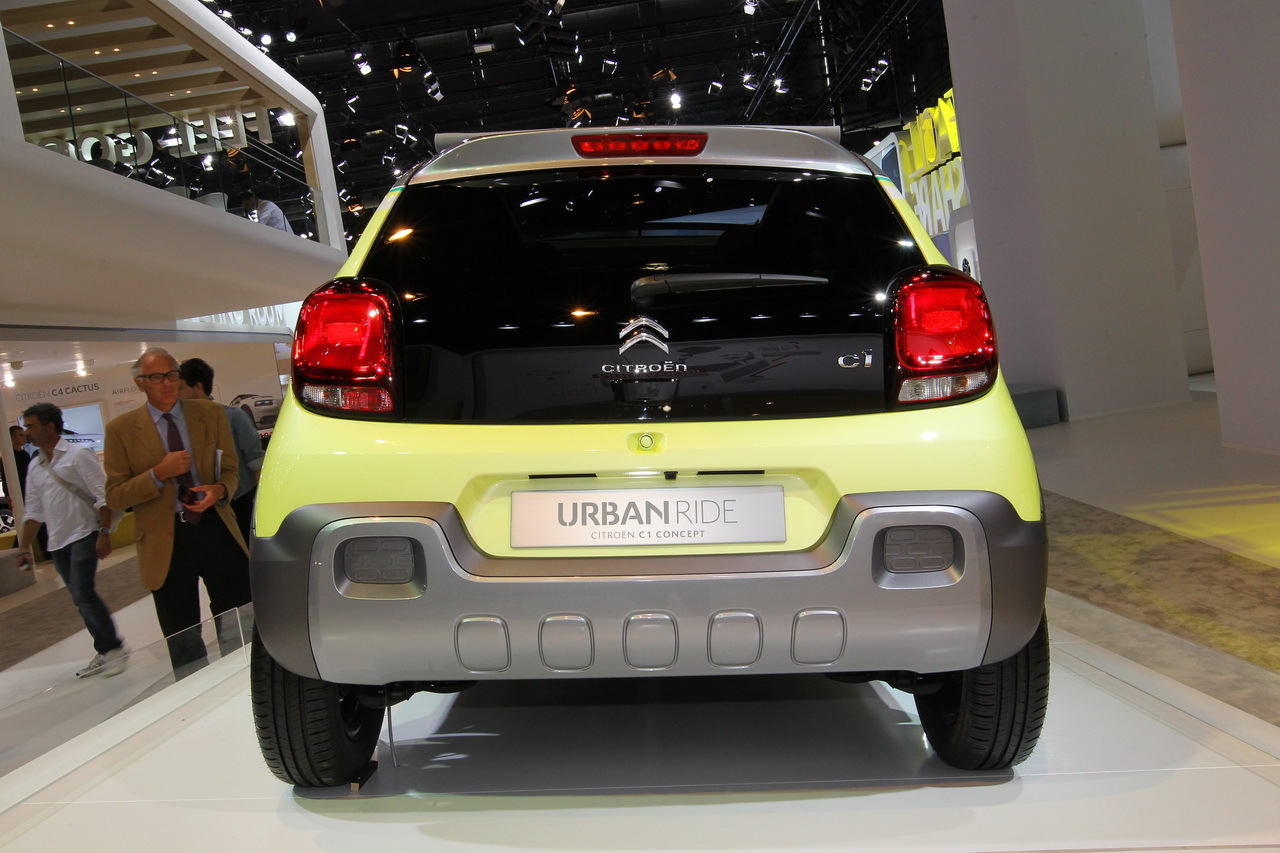 La Citroën C1 Urban Ride Concept dévoilée au Mondial de l'automobile ...