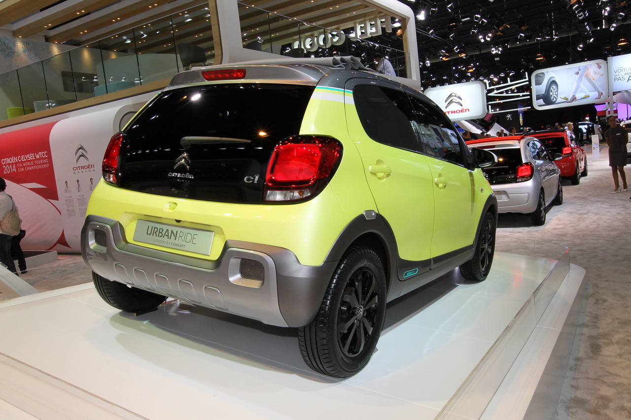 La Citroën C1 Urban Ride Concept dévoilée au Mondial de l'automobile ...