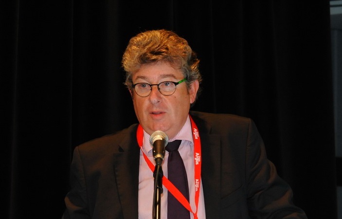 Explosion de la grêle sur parc