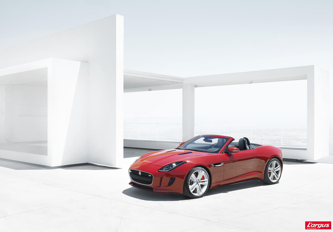 Photos Jaguar F-Type Cabriolet Héritière de la Type E