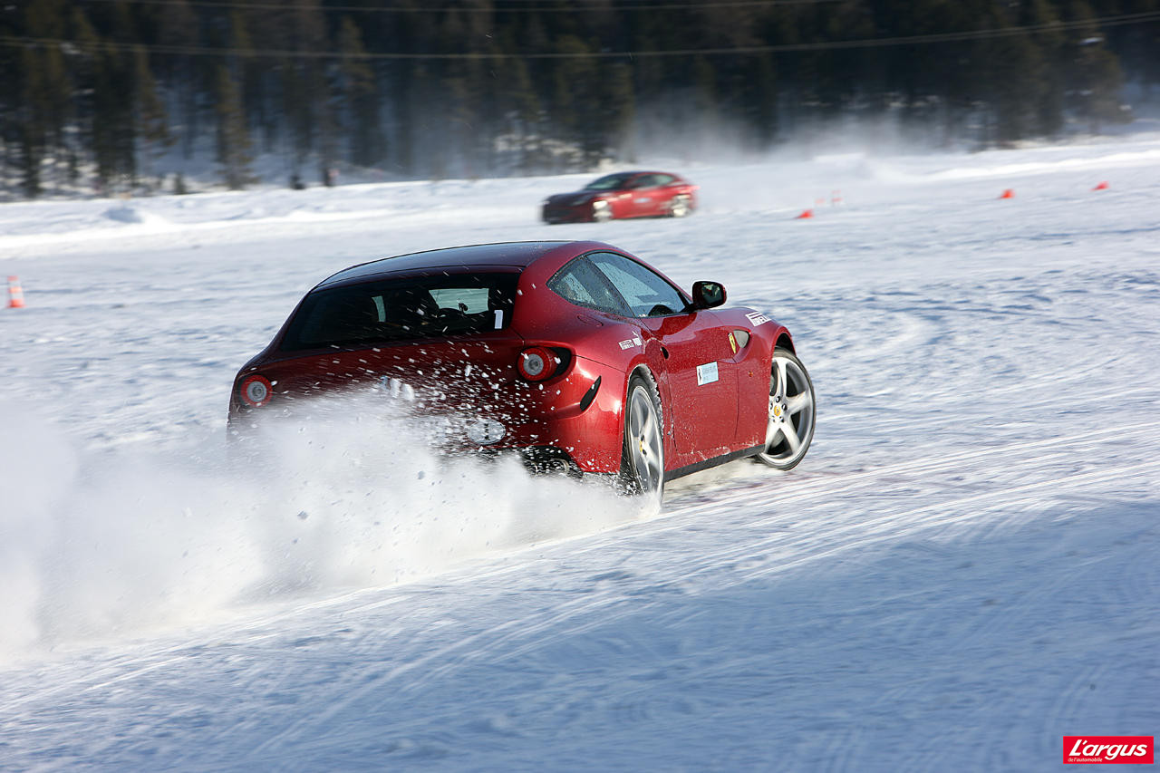 Photo 12 - Ferrari on ice, extrême sensation