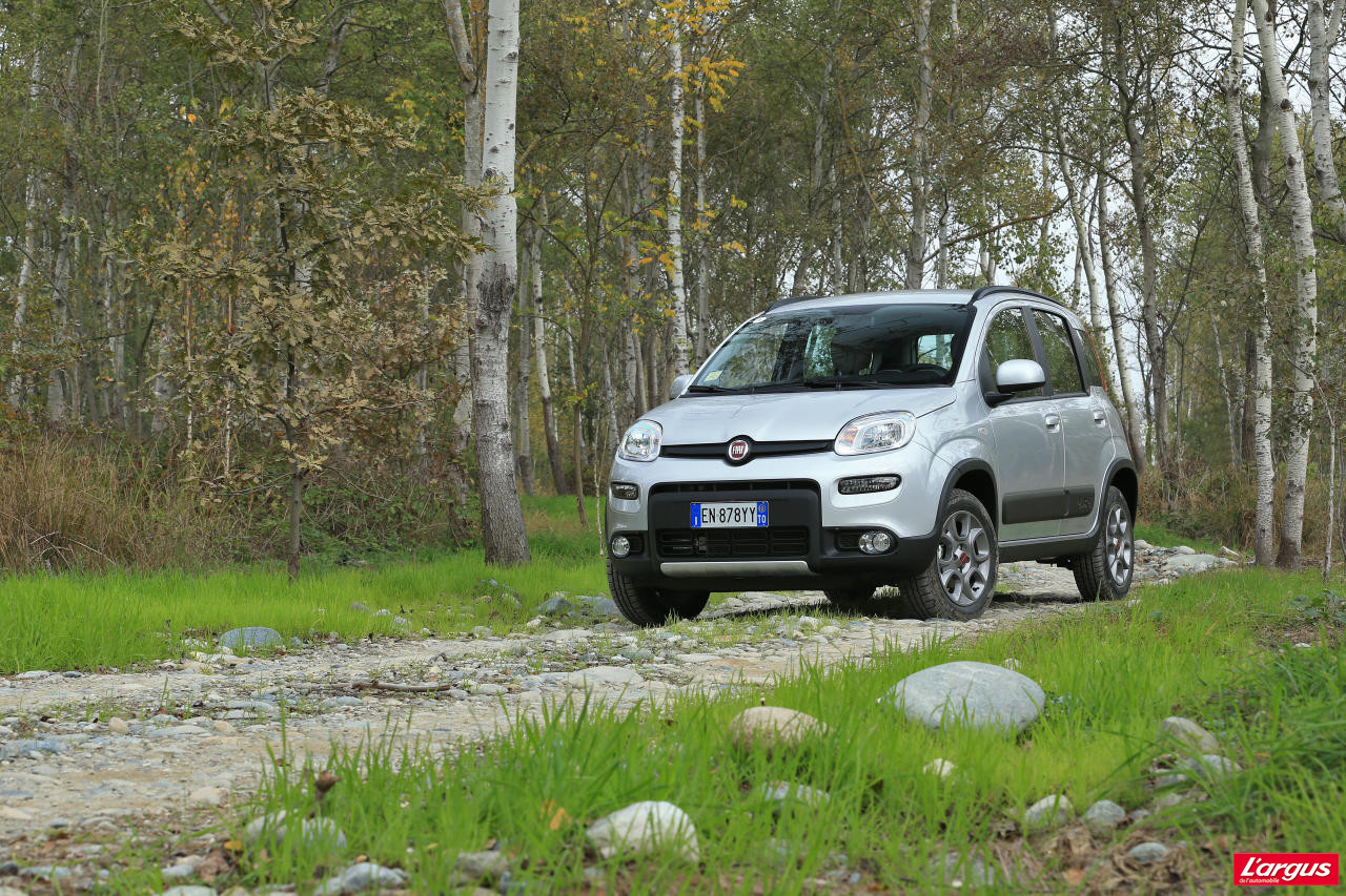 Diaporama et photos - La nouvelle Panda 4x4 à l'essai ! | L'Argus